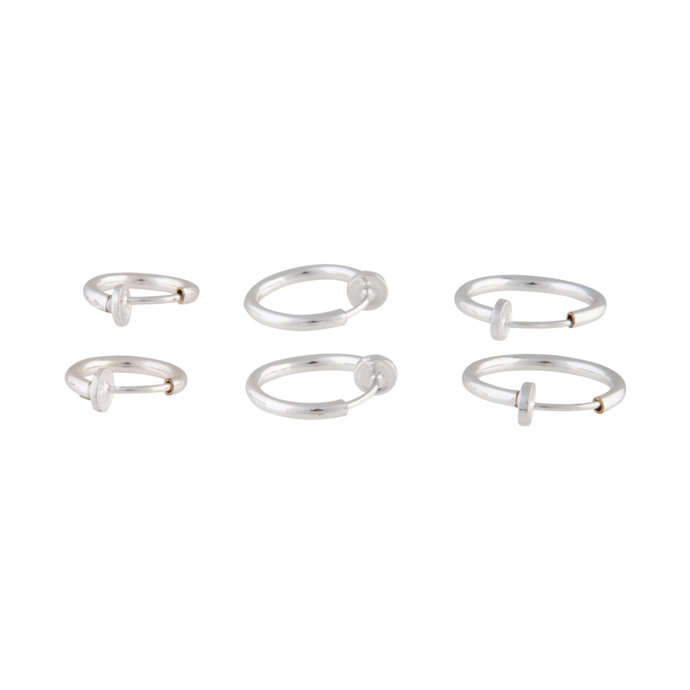 Silver Faux Body Rings 6-Pack - Lovisa