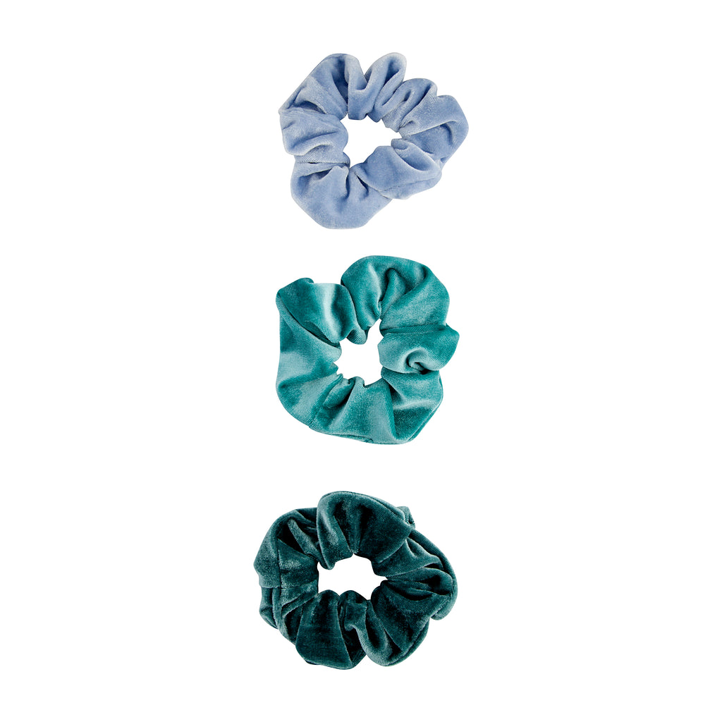 Blue Velvet Scrunchie Pack - Lovisa