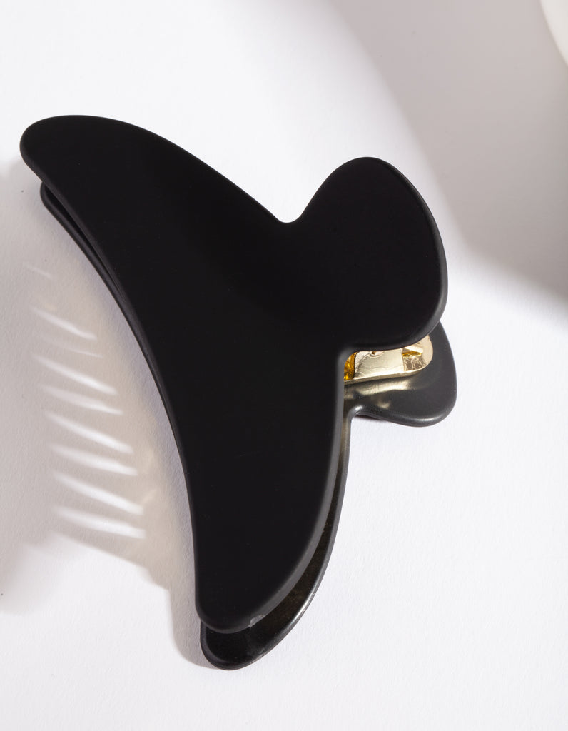 Matte Black Large Claw Clip - Lovisa