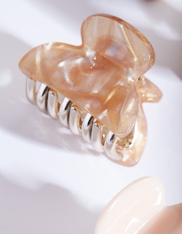 Blush Neutral Claw Clip 4-Pack - Lovisa
