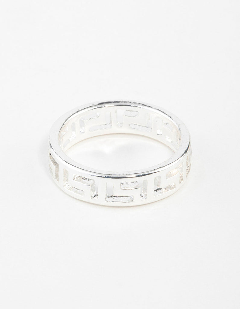 Silver Geometric Ring - Lovisa