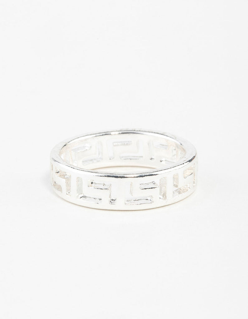 Silver Geometric Ring - Lovisa