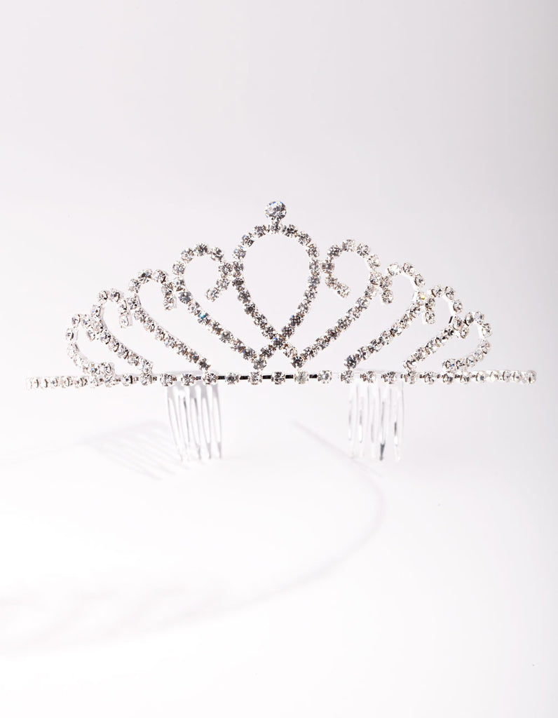 Silver Princess Tiara Crown - Lovisa