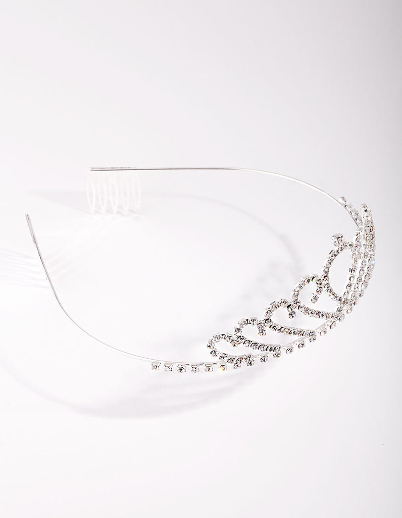 Silver Princess Tiara Crown - Lovisa