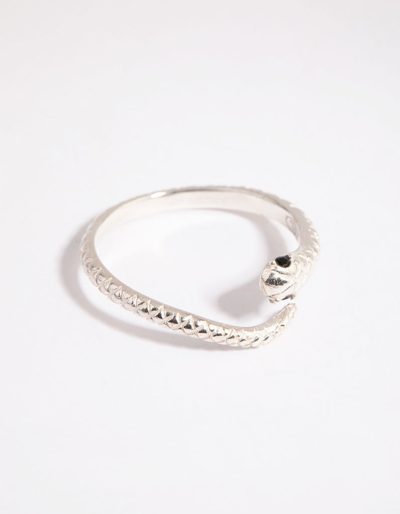 Sterling Silver Snake Wrap Ring - Lovisa