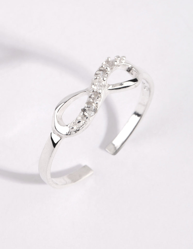 Sterling Silver Infinity Ring - Lovisa
