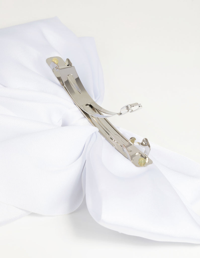 White Bow Clip - Lovisa