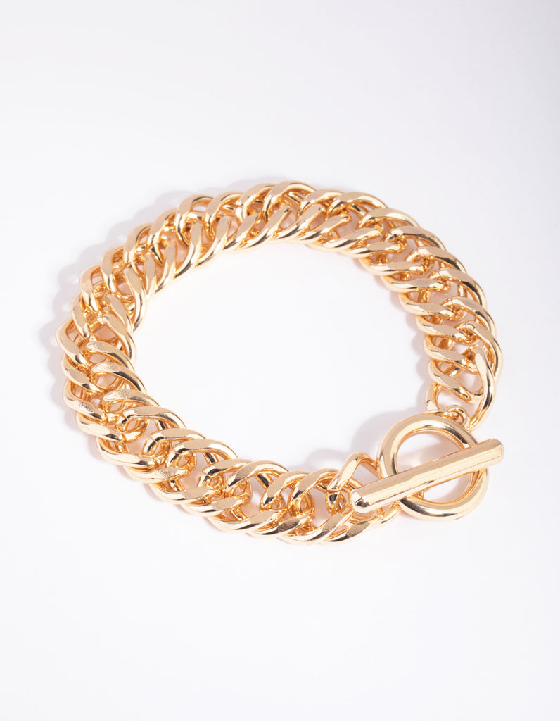 Gold Chain Link Bracelet - Lovisa