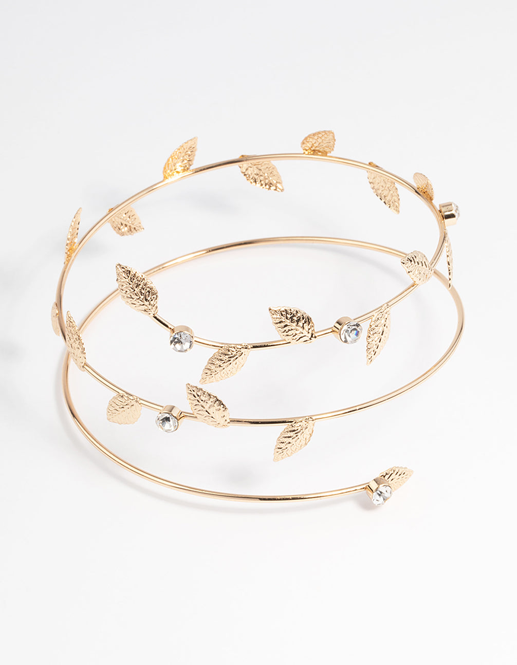 Gold Leaf Wrapped Arm Cuff - Lovisa