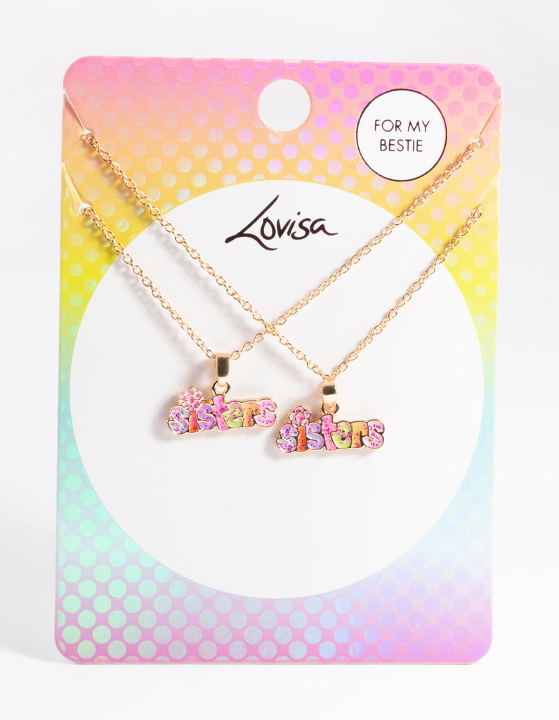 Kids Bright Sisters Necklace Pack - Lovisa