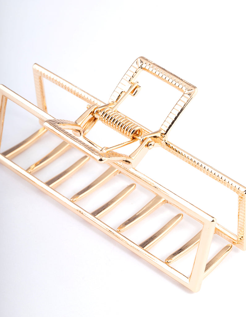 Gold Large Metal Claw Pack - Lovisa