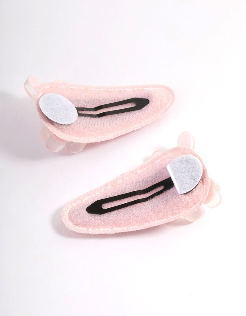 Kids Mixed Metal Bubble Bunny Hair Clips Pack - Lovisa