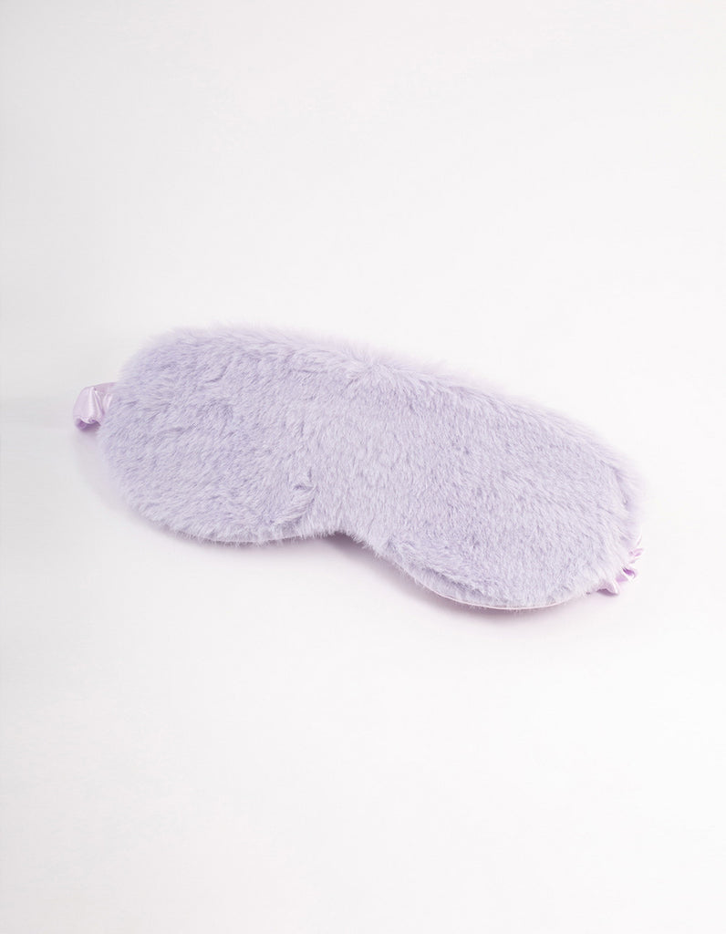 Lilac Fluffy Eye Mask - Lovisa