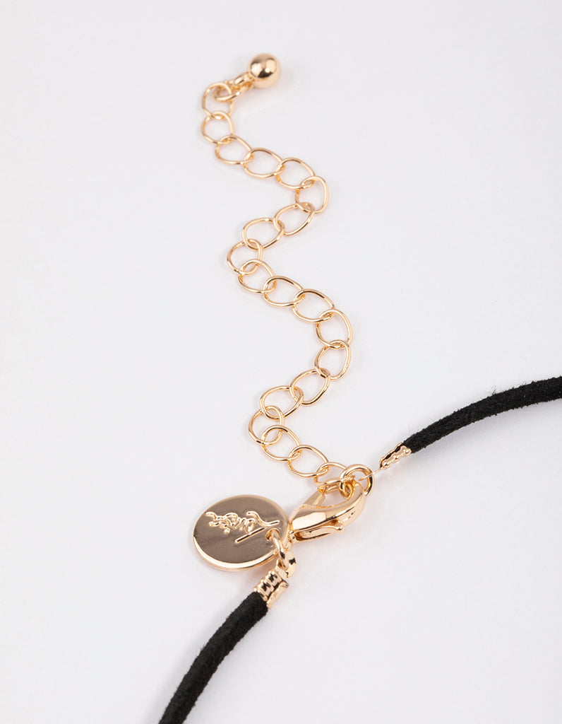 Gold Outline Heart Necklace - Lovisa
