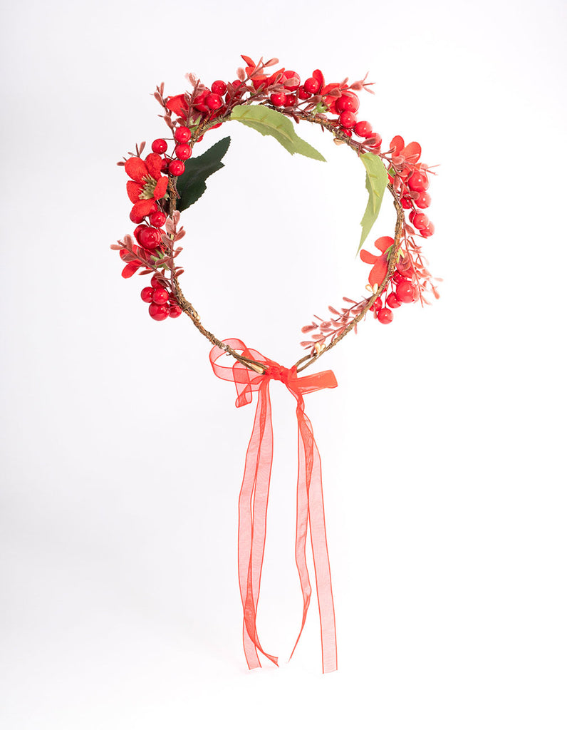 Mixed Mistletoe Hair Halo - Lovisa