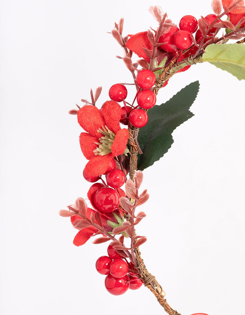 Mixed Mistletoe Hair Halo - Lovisa