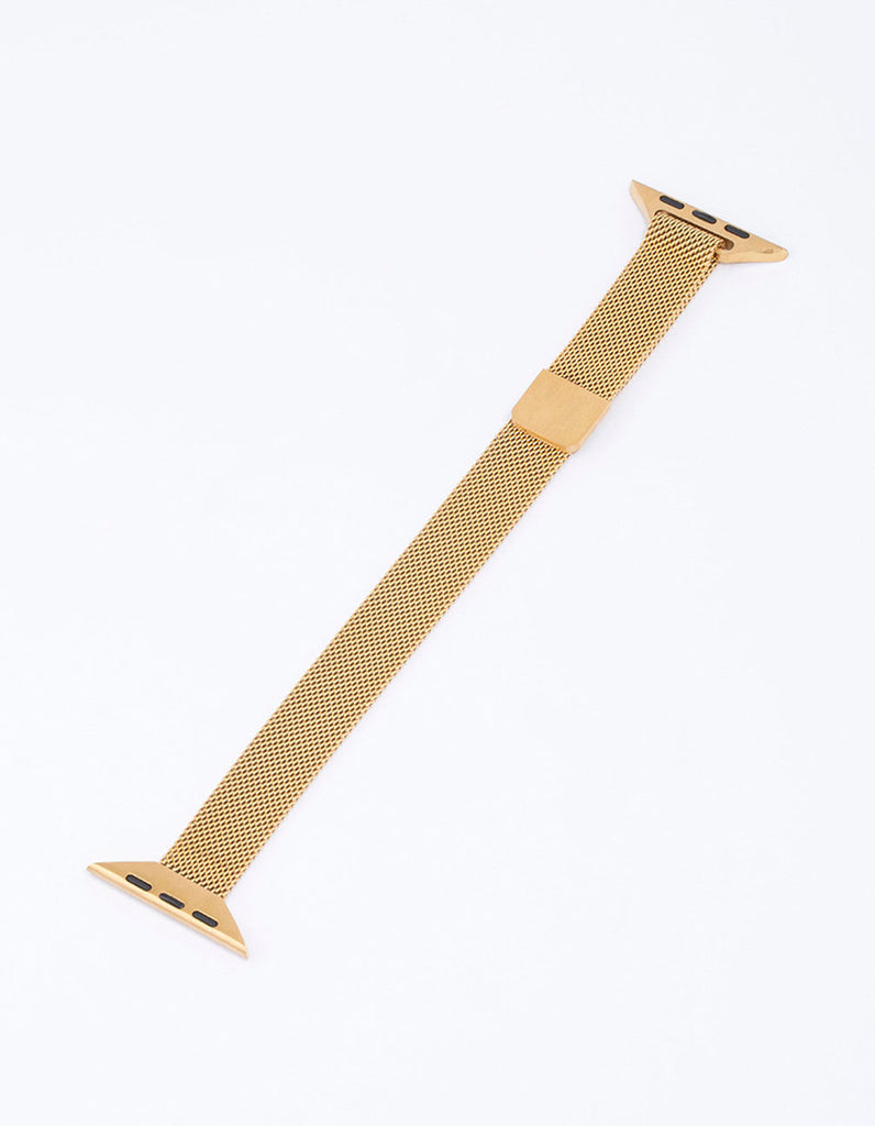 Gold Mesh Thin Watch Band 38/40/41mm - Lovisa