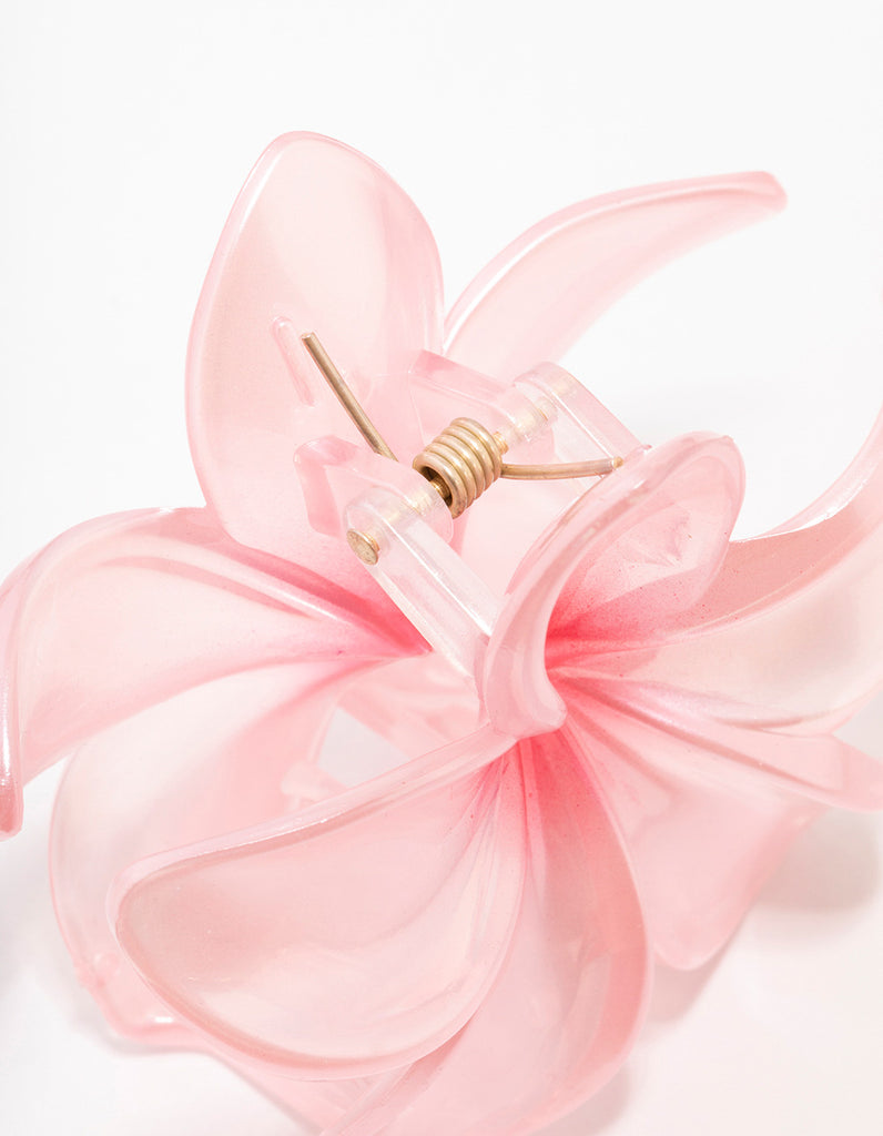 Pink Tropical Hair Claw Clip - Lovisa
