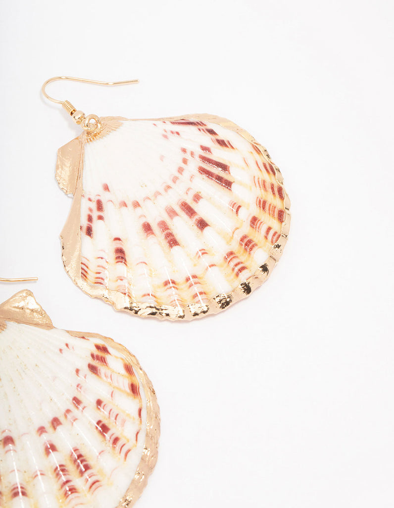 Statement Shell Drop Earrings - Lovisa