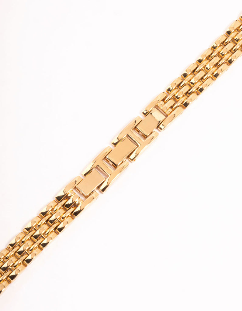 Gold Detailed Chain Watch Strap 38/40/41 - Lovisa