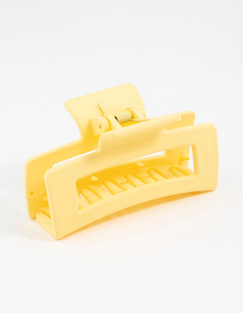 Yellow Small Claw Clip - Lovisa