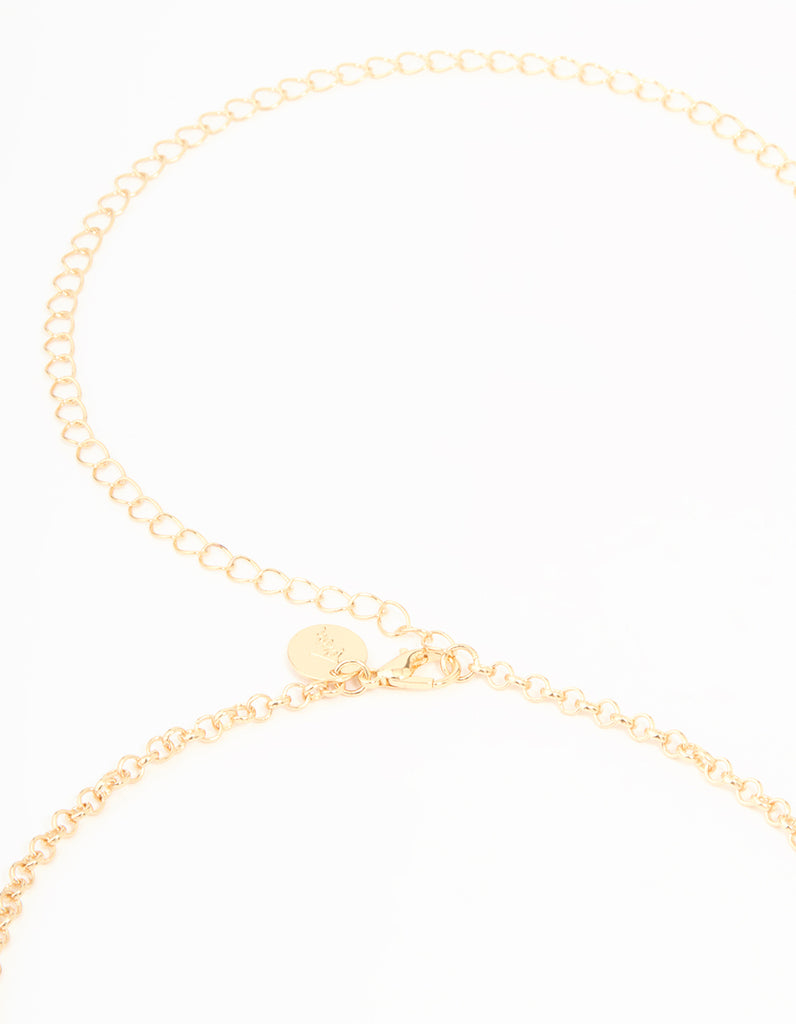 Gold Cowry Shell & Starfish Charm Waist Chain - Lovisa