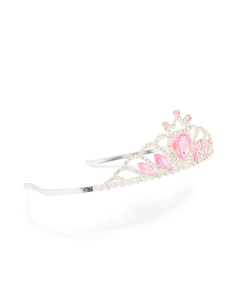Kids Pink Princess Tiara Headband - Lovisa