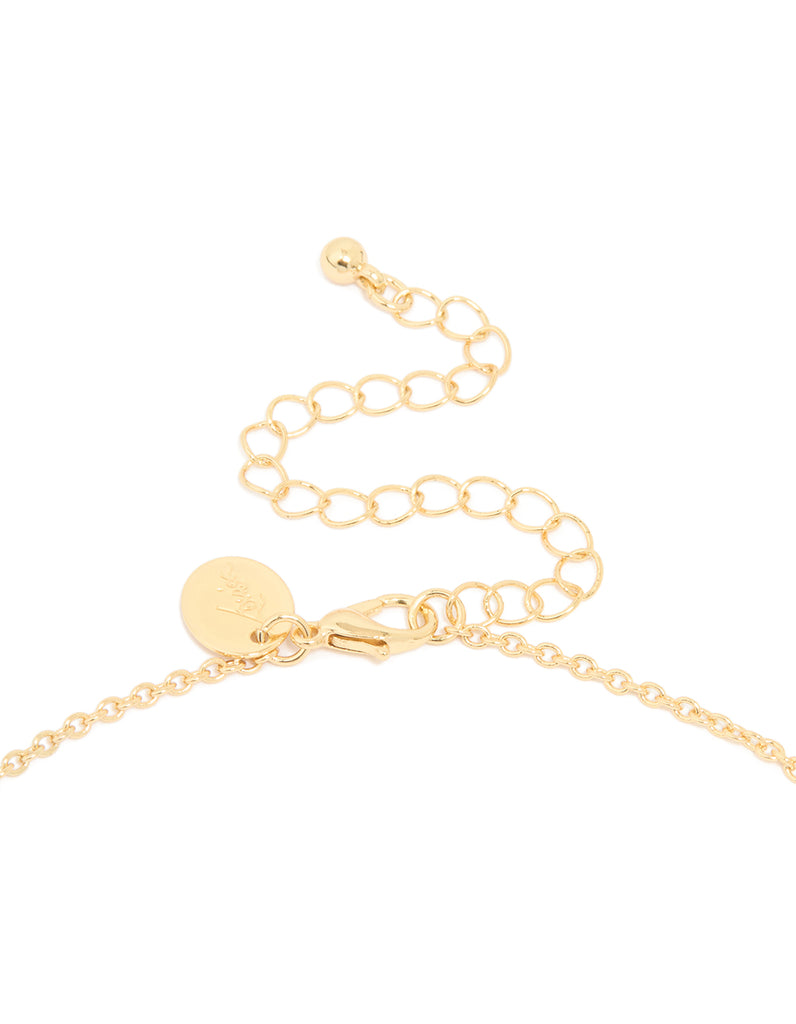 Gold Plated Chilli Pendant Necklace - Lovisa
