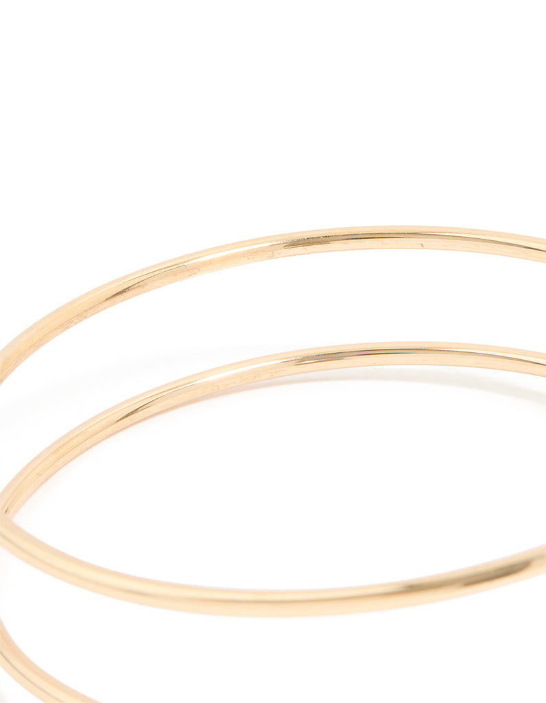 Gold Diamante Arm Cuff - Lovisa