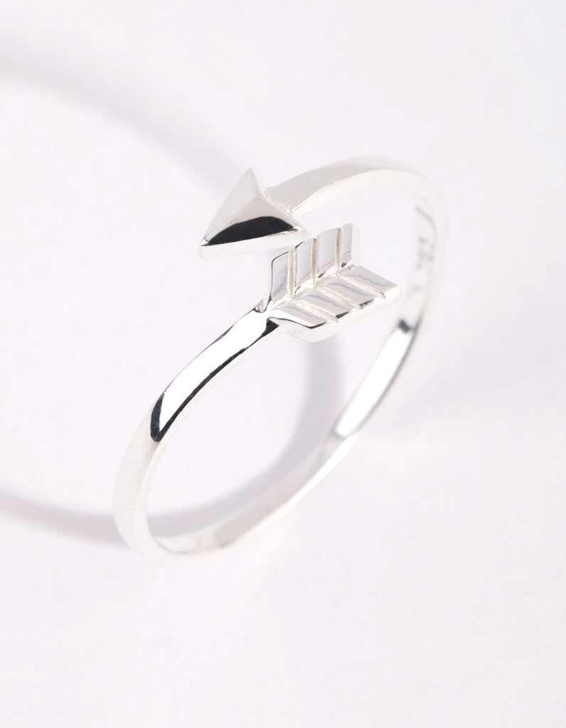Sterling Silver Arrow Ring - Lovisa